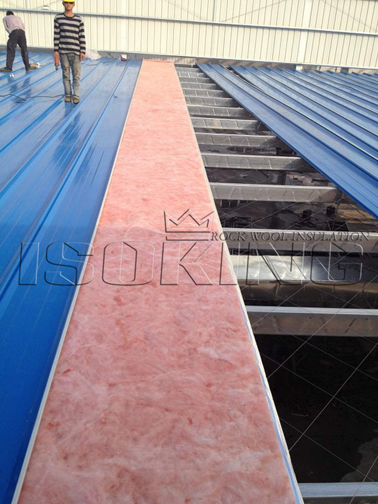 pink fiberglass wool