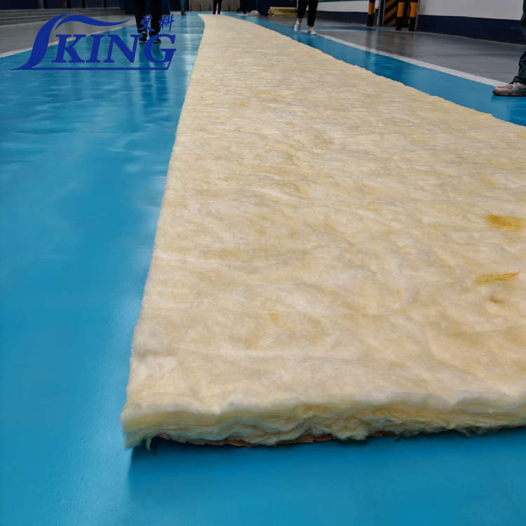 Glass wool with aluminum foil one side